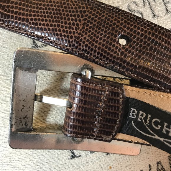 Brighton | Accessories | Brighton Vintage 2329 Brown Leather Belt ...